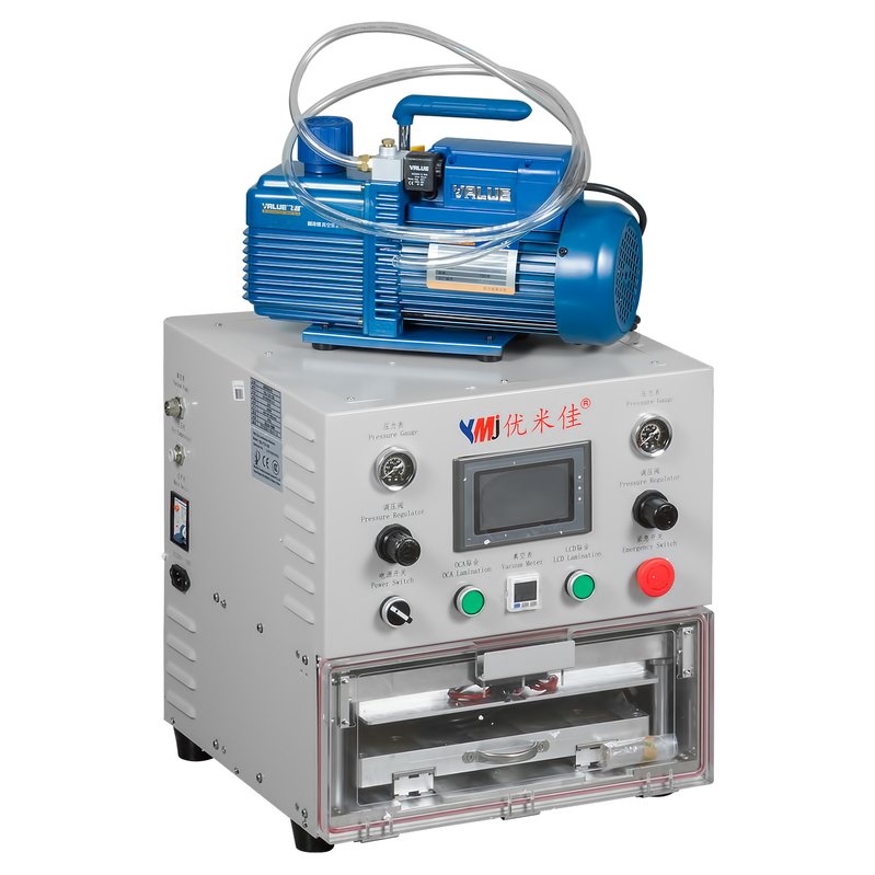 LCD Module Gluing Machine YMJ 3-13, (for LCDs up to 13", autoclave ...